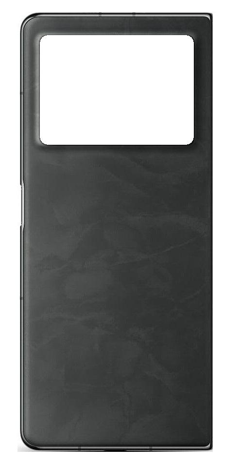 Back Panel Cover for Tecno Phantom V Fold2 - Black - Maxbhi.com