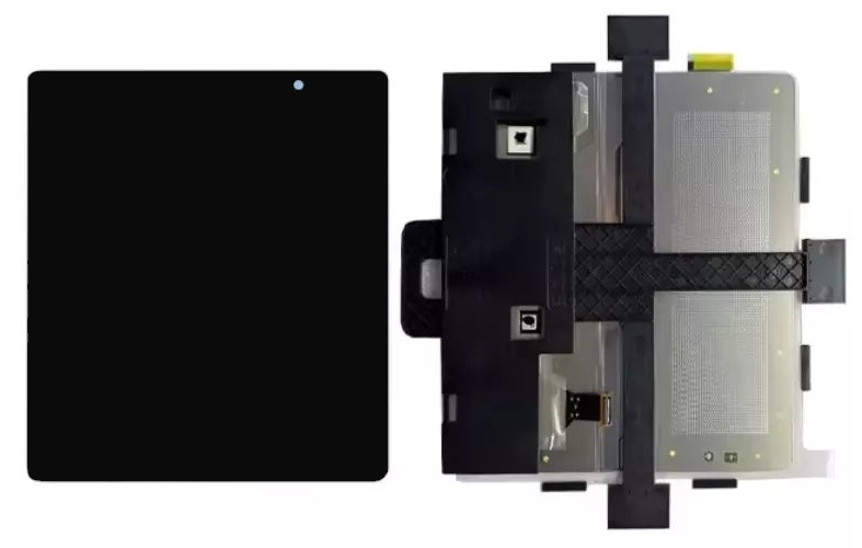 LCD with Touch Screen for Tecno Phantom V Fold2 - Blue by Maxbhi.com