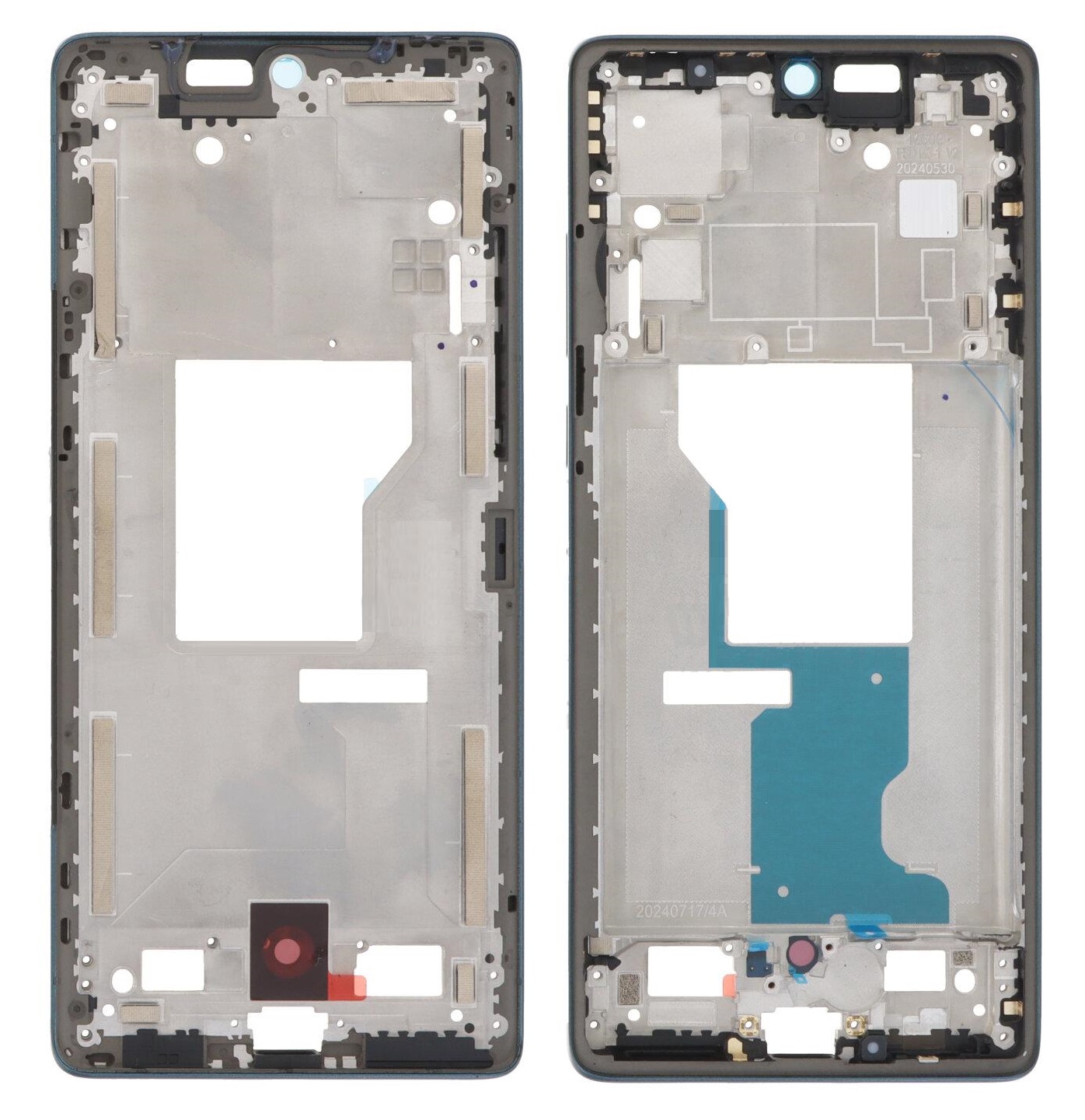 LCD Frame Middle Chassis for Motorola Edge 50 Fusion - Green by Maxbhi.com