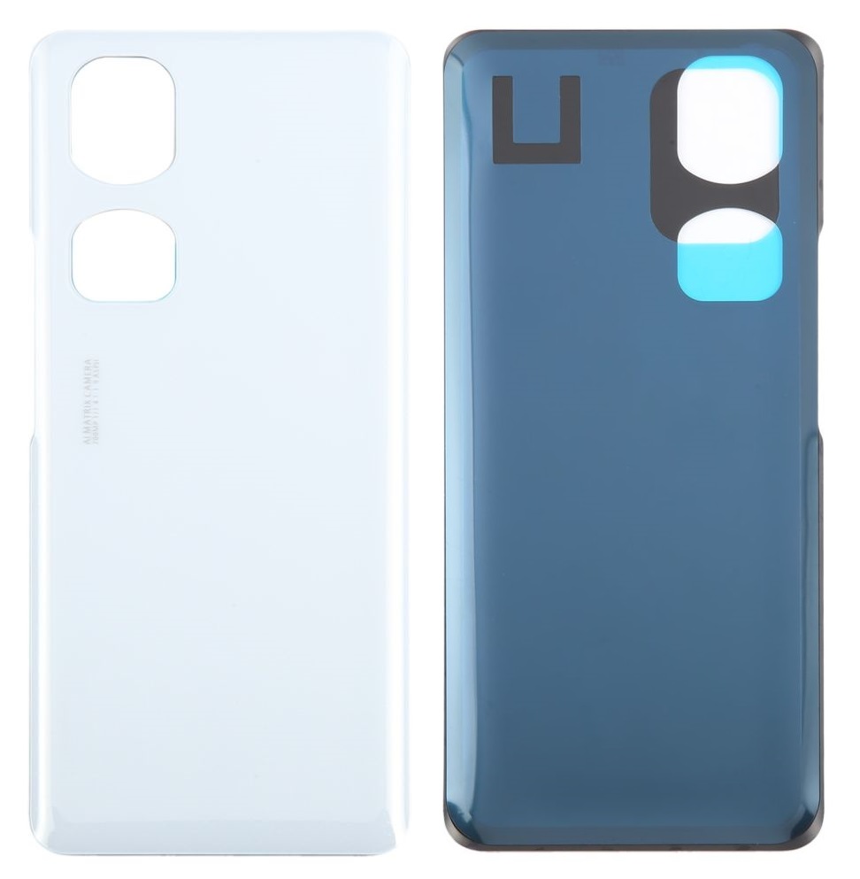 Back Panel Cover for Honor 90 Pro - Silver - Maxbhi.com