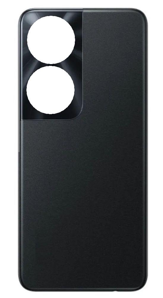 Back Panel Cover for Honor Play 50 Plus - Black - Maxbhi.com