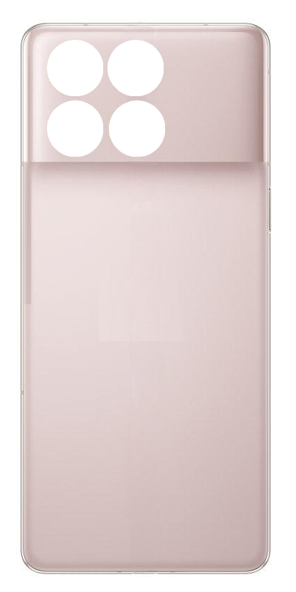 Back Panel Cover for Nio Phone - Pink - Maxbhi.com