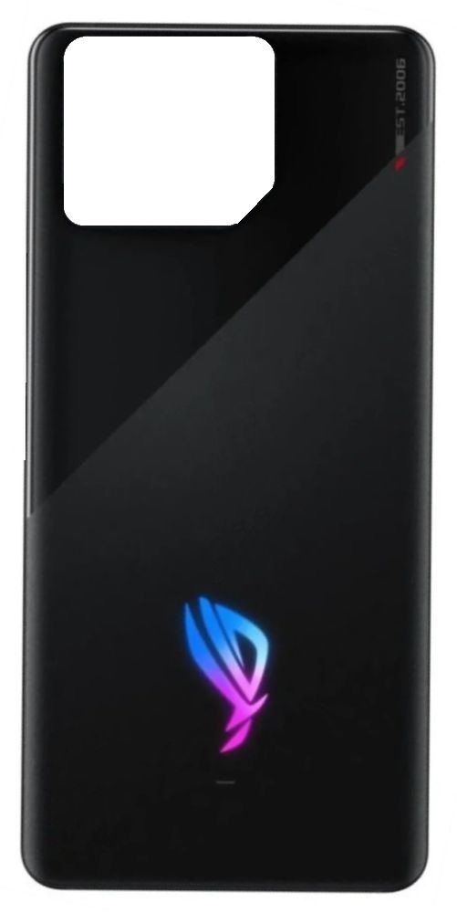 Back Panel Cover for Asus ROG Phone 8 - Black - Maxbhi.com