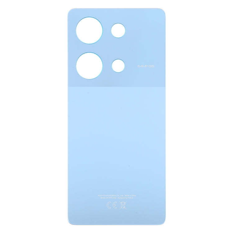 Back Panel Cover for Xiaomi Poco M6 Pro 4G - Blue - Maxbhi.com