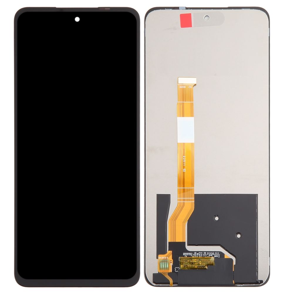 LCD with Touch Screen for Realme C67 4G - White by Maxbhi.com