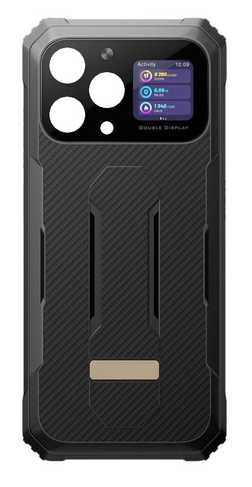 Back Panel Cover for Blackview BL8000 - Silver - Maxbhi.com