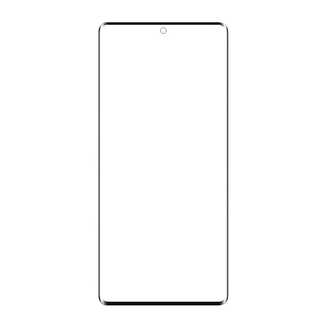 Replacement Front Glass for Ulefone Note 17 Pro - Orange by Maxbhi.com