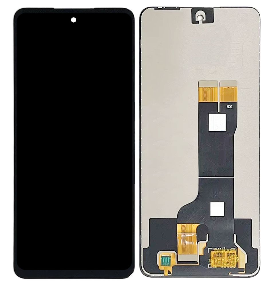 LCD with Touch Screen for ZTE Nubia Music - Yellow by Maxbhi.com