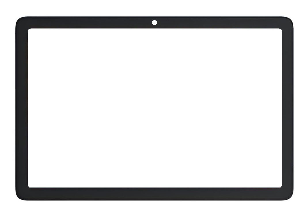 Replacement Front Glass for Cubot Tab 60 - Grey by Maxbhi.com