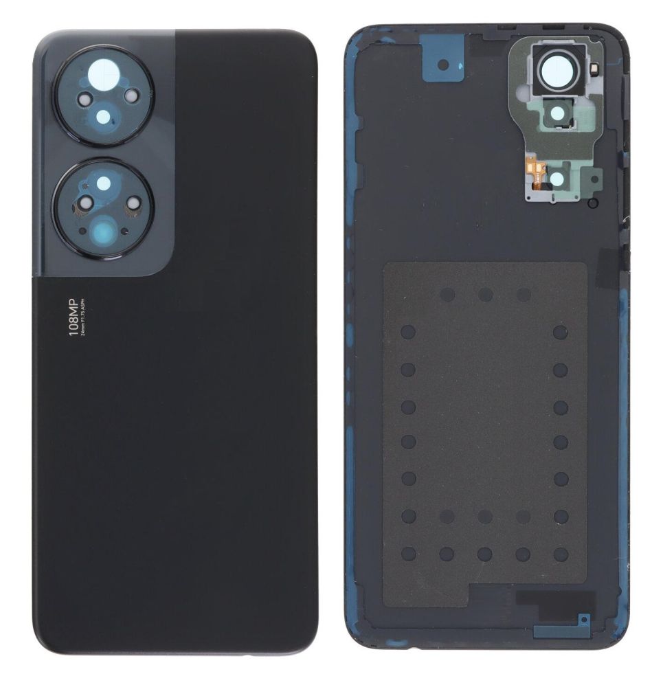 Back Panel Cover for Honor 90 Smart - Black - Maxbhi.com