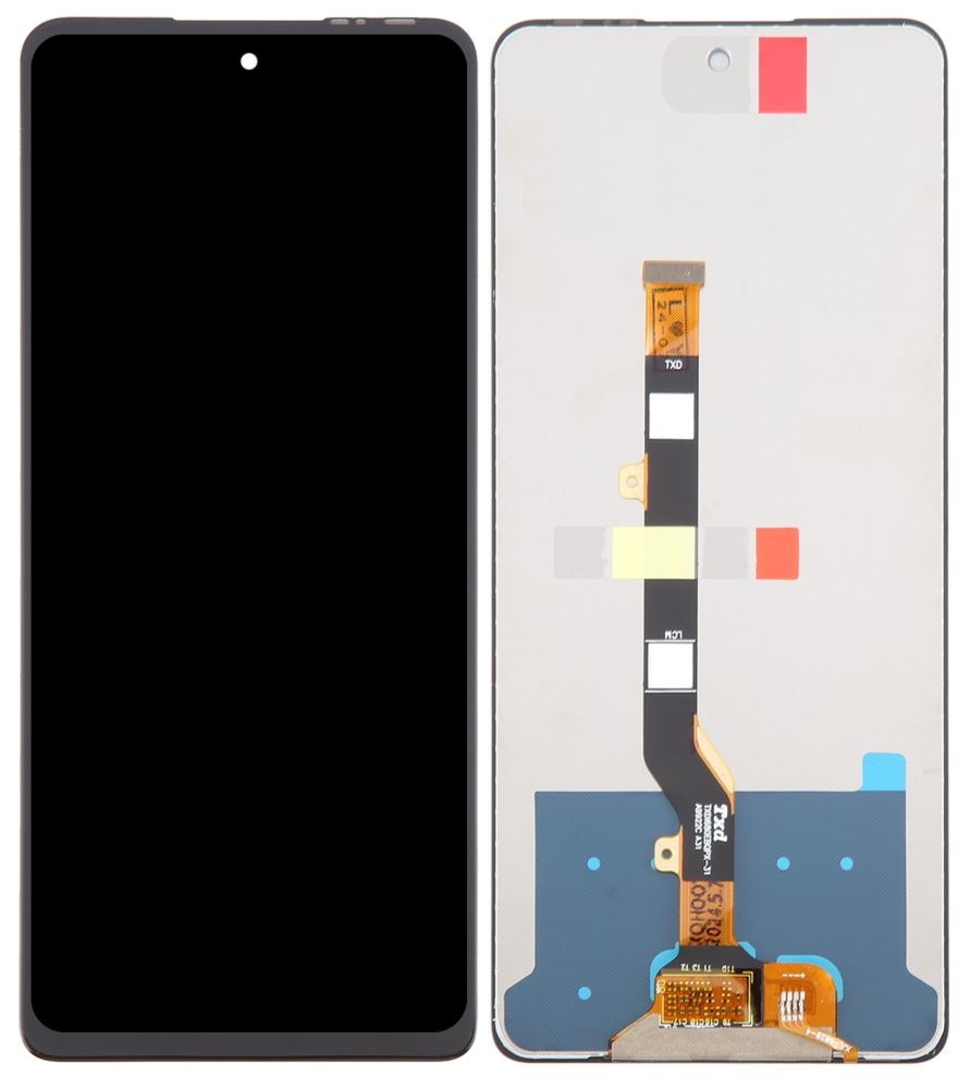 LCD with Touch Screen for Tecno Pova 6 Neo - White by Maxbhi.com