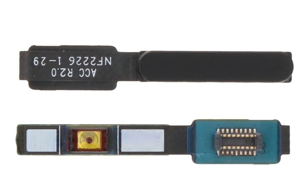 Fingerprint Sensor Flex Cable for Sony Xperia 10 VI Black by Maxbhi.com