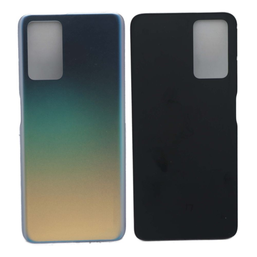Back Panel Cover for Oppo A96 4G - Blue - Maxbhi.com