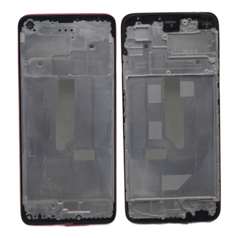 LCD Frame Middle Chassis for Oppo A96 4G - Blue by Maxbhi.com