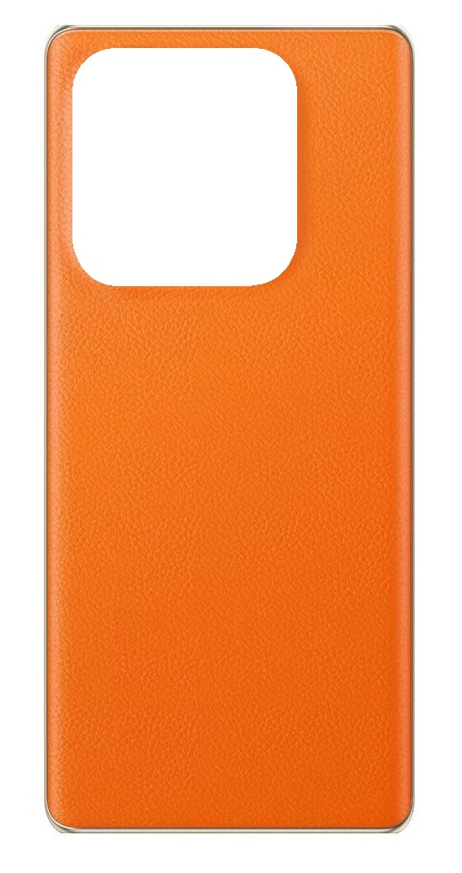 Back Panel Cover for Itel S23 Plus - Orange - Maxbhi.com