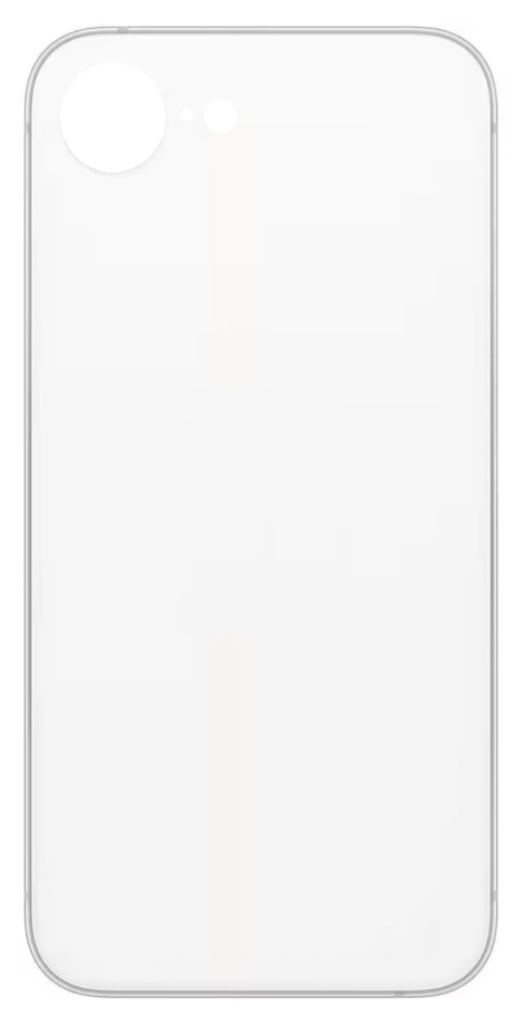 Back Panel Cover for Apple iPhone 16e - White - Maxbhi.com