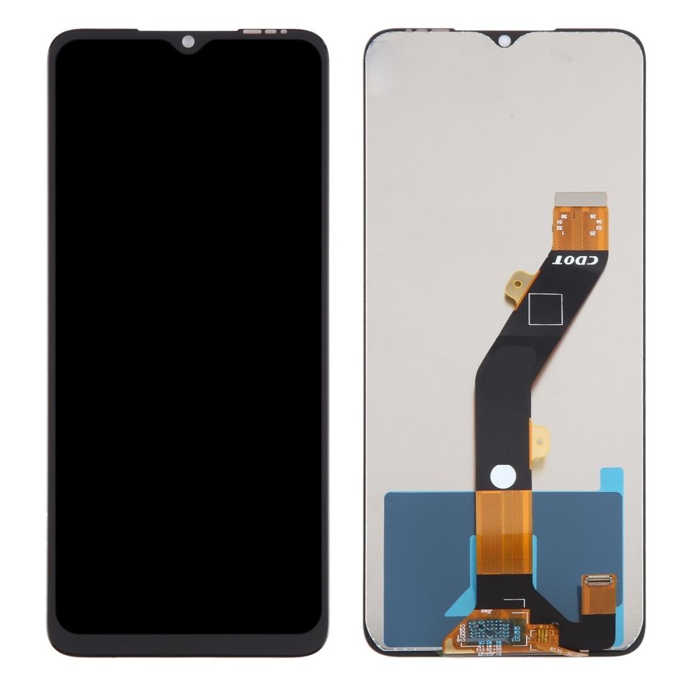 LCD with Touch Screen for Infinix Smart 7 X6515 White by Maxbhi.com
