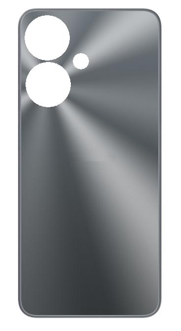 Back Panel Cover for HTC Wildfire E5 Plus - Black - Maxbhi.com