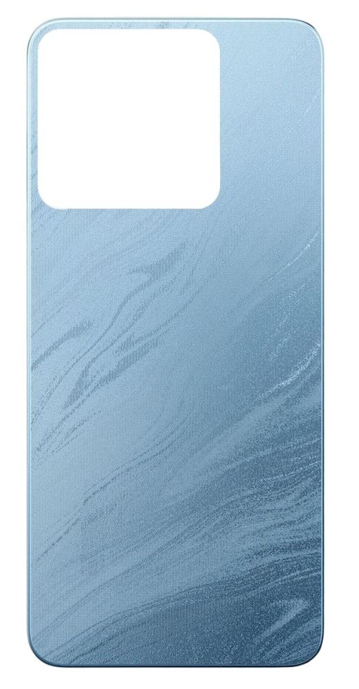 Back Panel Cover for Blackview Oscal Flat 2C - Blue - Maxbhi.com