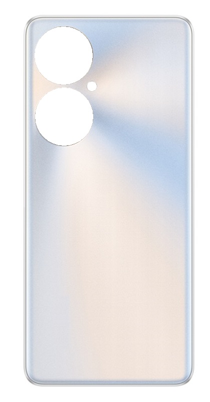 Back Panel Cover for Huawei Enjoy 60 Pro - Silver - Maxbhi.com