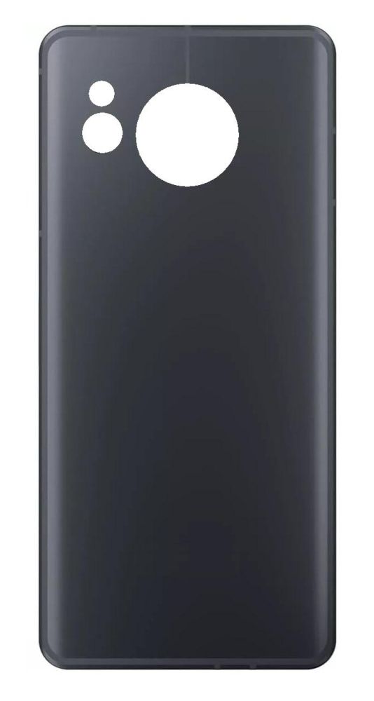 Back Panel Cover for Sharp Aquos Sense8 - Black - Maxbhi.com
