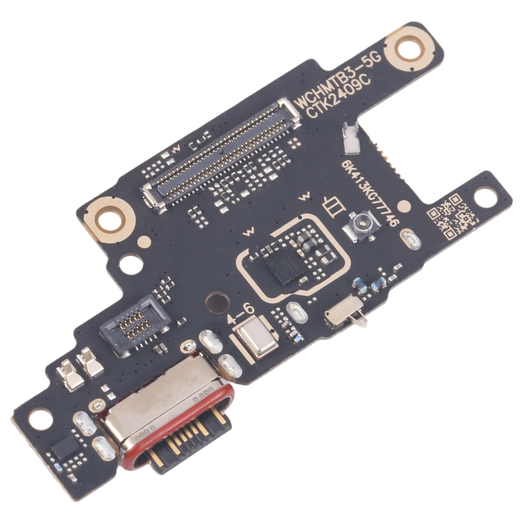 Charging Connector Flex PCB Board for Xiaomi Redmi Turbo 3 by Maxbhi.com