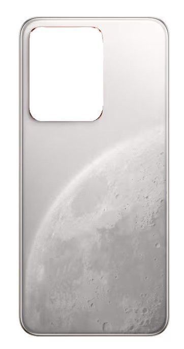 Back Panel Cover for Realme P3 Ultra 5G - Silver - Maxbhi.com