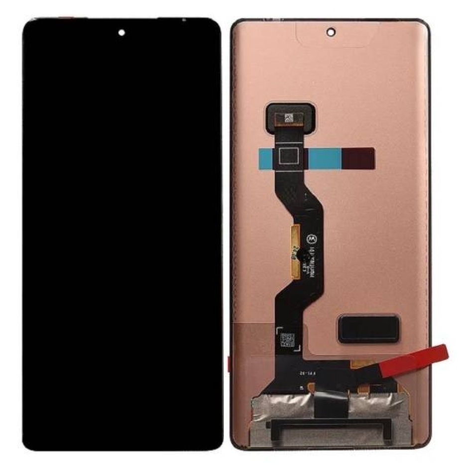 LCD with Touch Screen for Motorola Edge 60 Fusion - White by Maxbhi.com