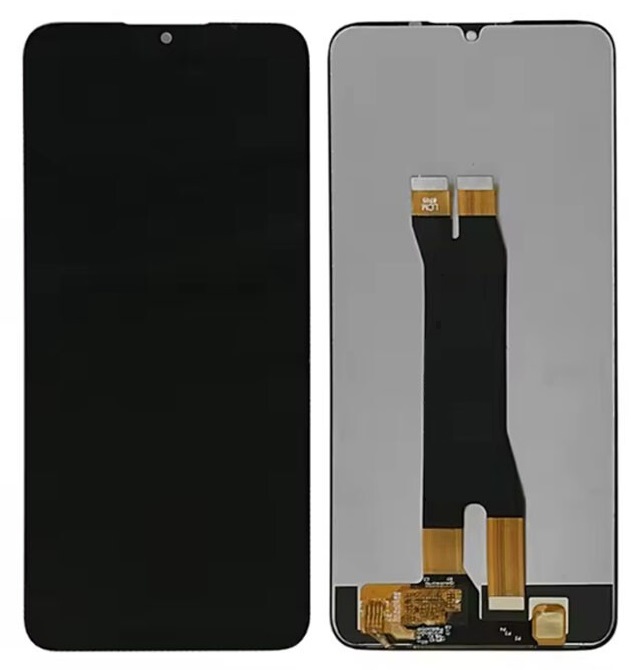 LCD with Touch Screen for ZTE Blade A35 - White by Maxbhi.com