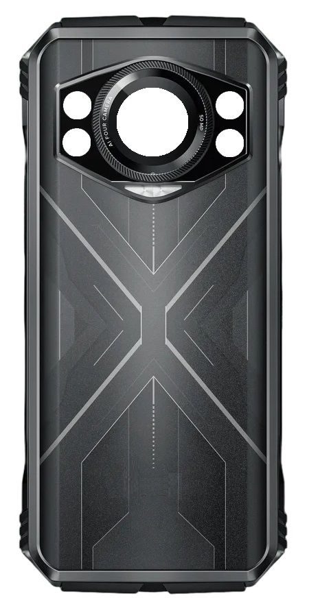 Back Panel Cover for Doogee S Cyber - White - Maxbhi.com