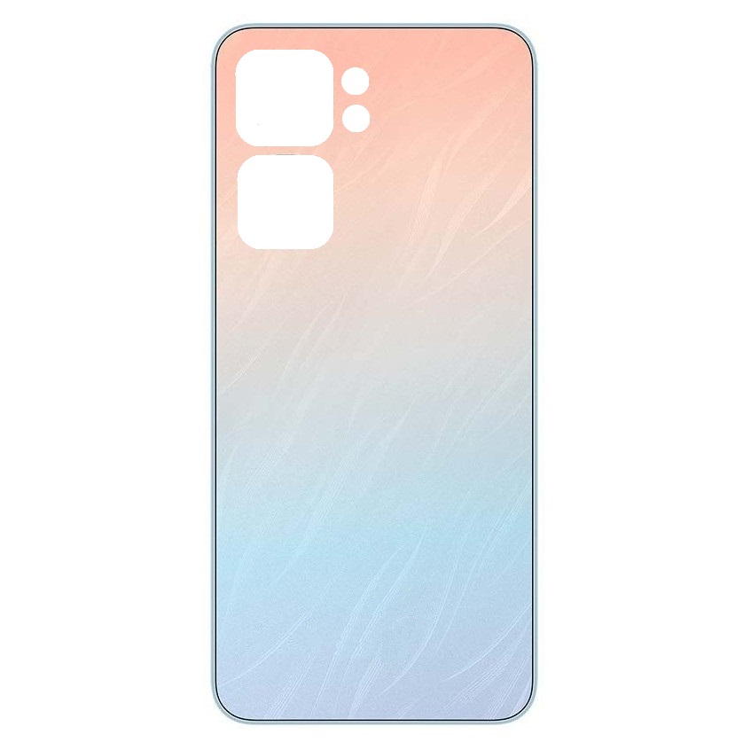 Back Panel Cover for Oukitel C58 - Blue - Maxbhi.com