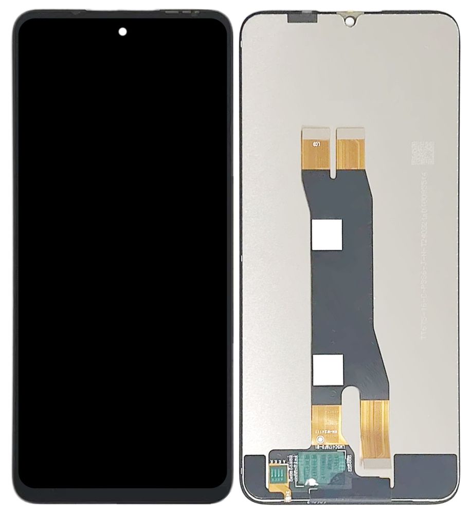 LCD with Touch Screen for ZTE Blade A55 - Orange by Maxbhi.com