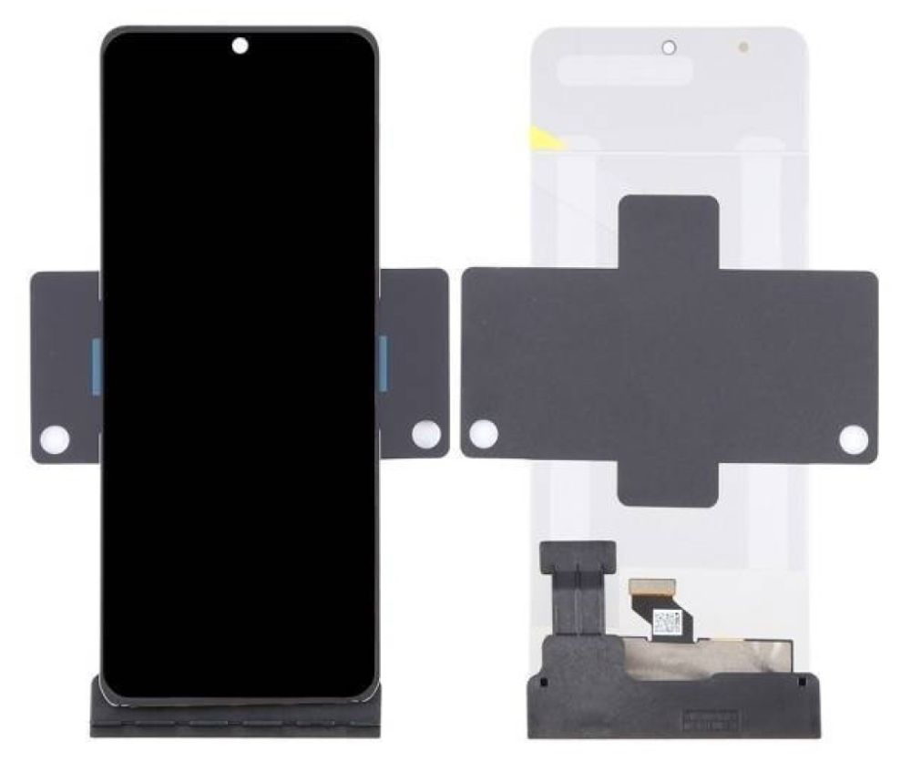 LCD with Touch Screen for Motorola Razr 60 Ultra - Gold by Maxbhi.com