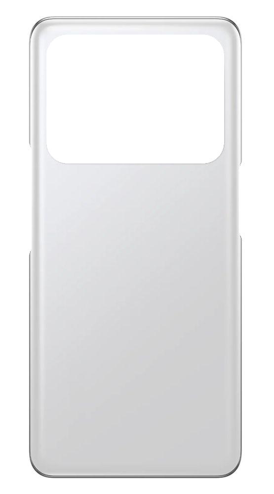 Back Panel Cover for Lava Agni 3 5G - White - Maxbhi.com