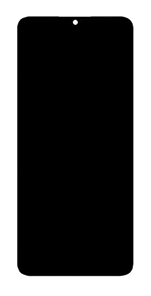 LCD with Touch Screen for Lava Bold N1 - White by Maxbhi.com