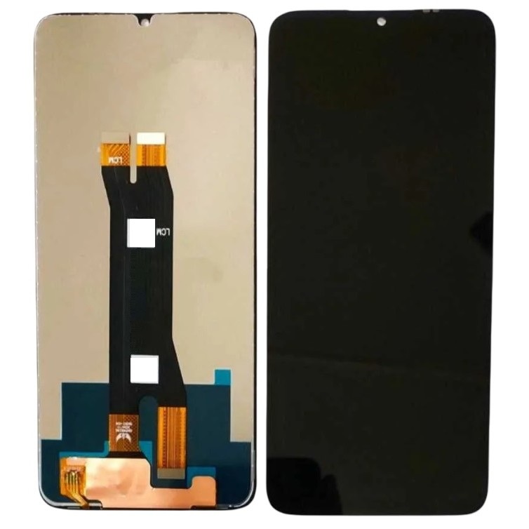 LCD with Touch Screen for Lava Yuva Smart - Black by Maxbhi.com