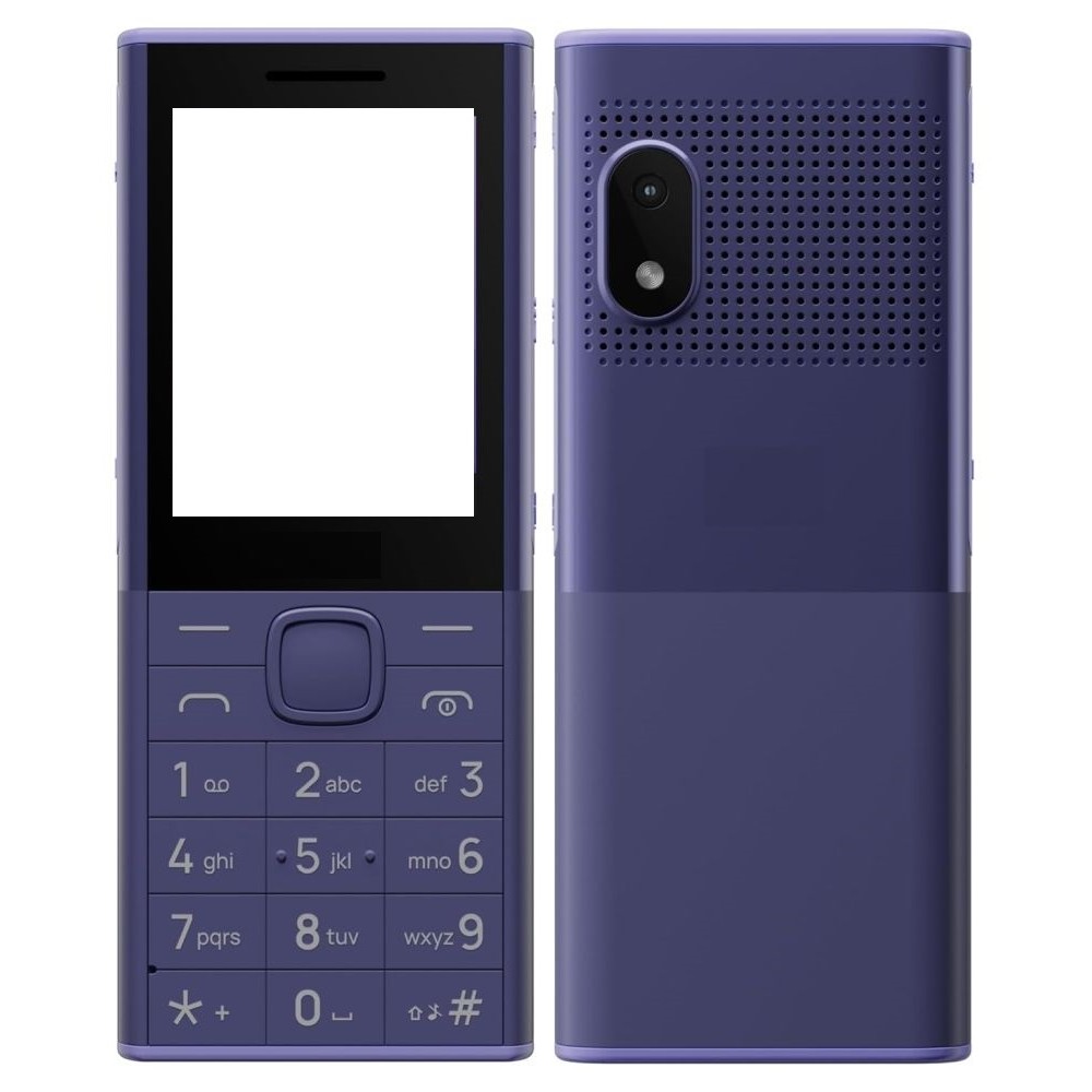 Full Body Housing for Nokia 150 Music - Purple - Maxbhi.com