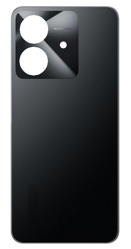 Back Panel Cover for Realme Note 60x - Black - Maxbhi.com