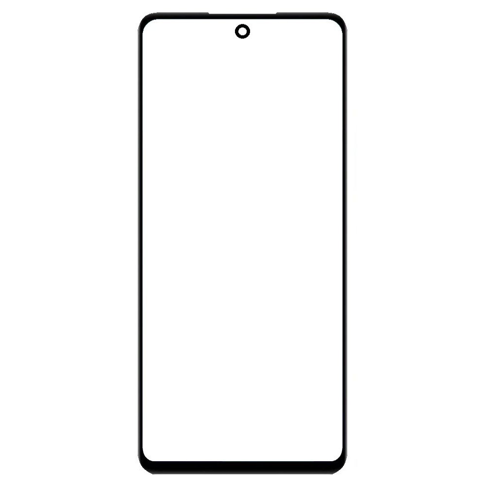 Replacement Front Glass for Itel P65 - White by Maxbhi.com
