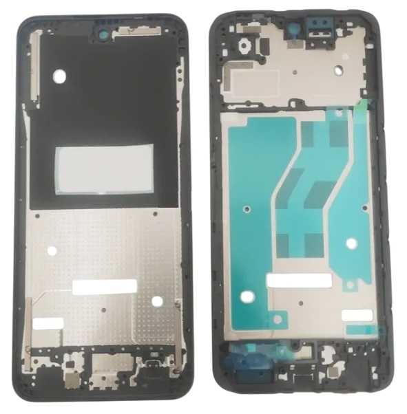 LCD Frame Middle Chassis for Tecno Spark Go 2 - White by Maxbhi.com