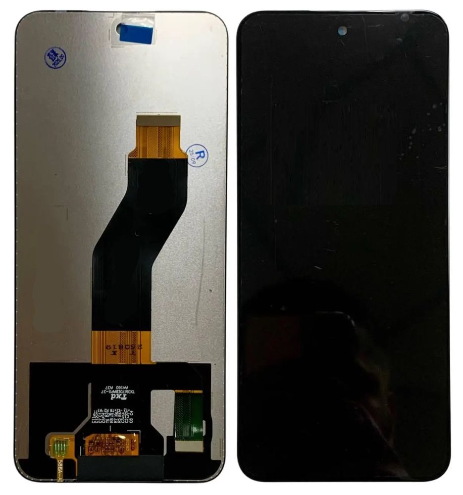 LCD with Touch Screen for Tecno Spark Go 2 - Grey by Maxbhi.com
