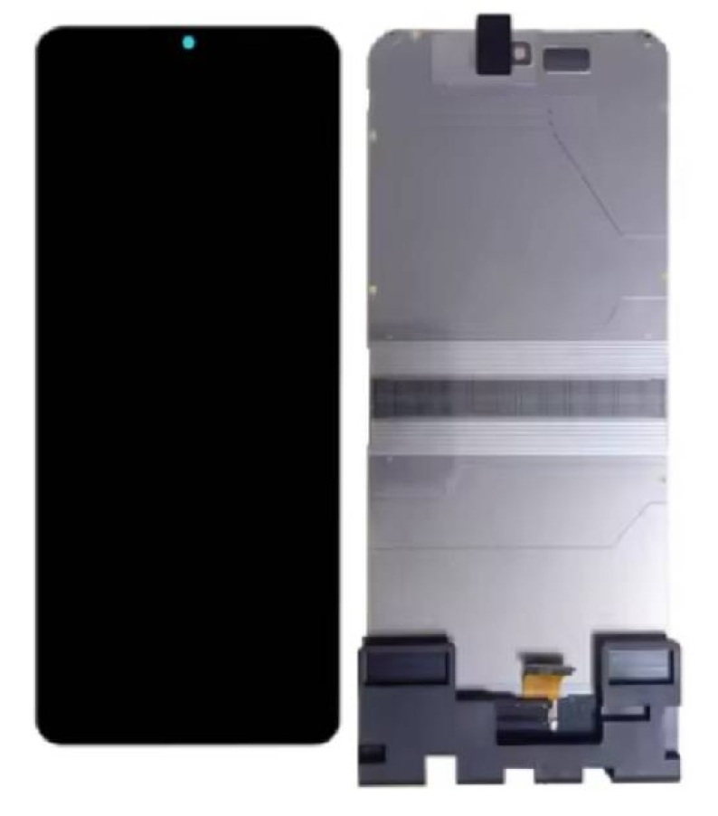 LCD with Touch Screen for Huawei Nova Flip - White by Maxbhi.com