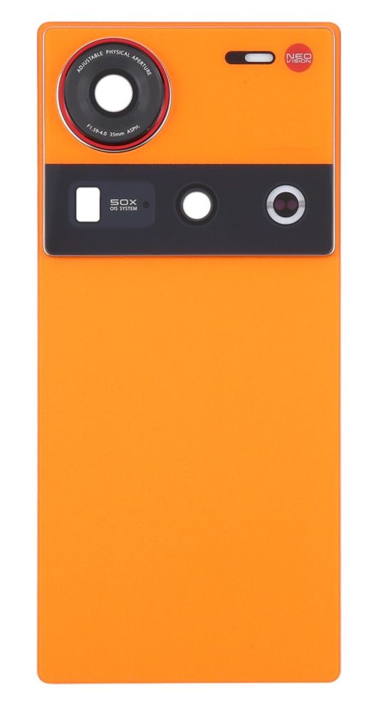 Back Panel Cover for ZTE Nubia Z70 Ultra - Orange - Maxbhi.com