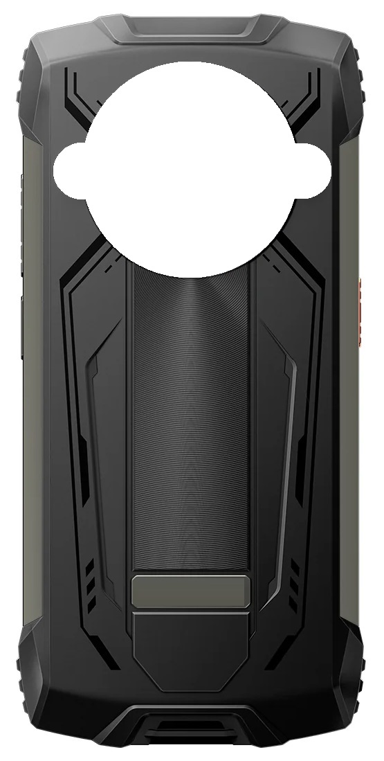 Back Panel Cover for Blackview Oscal Pilot 2 - Black - Maxbhi.com