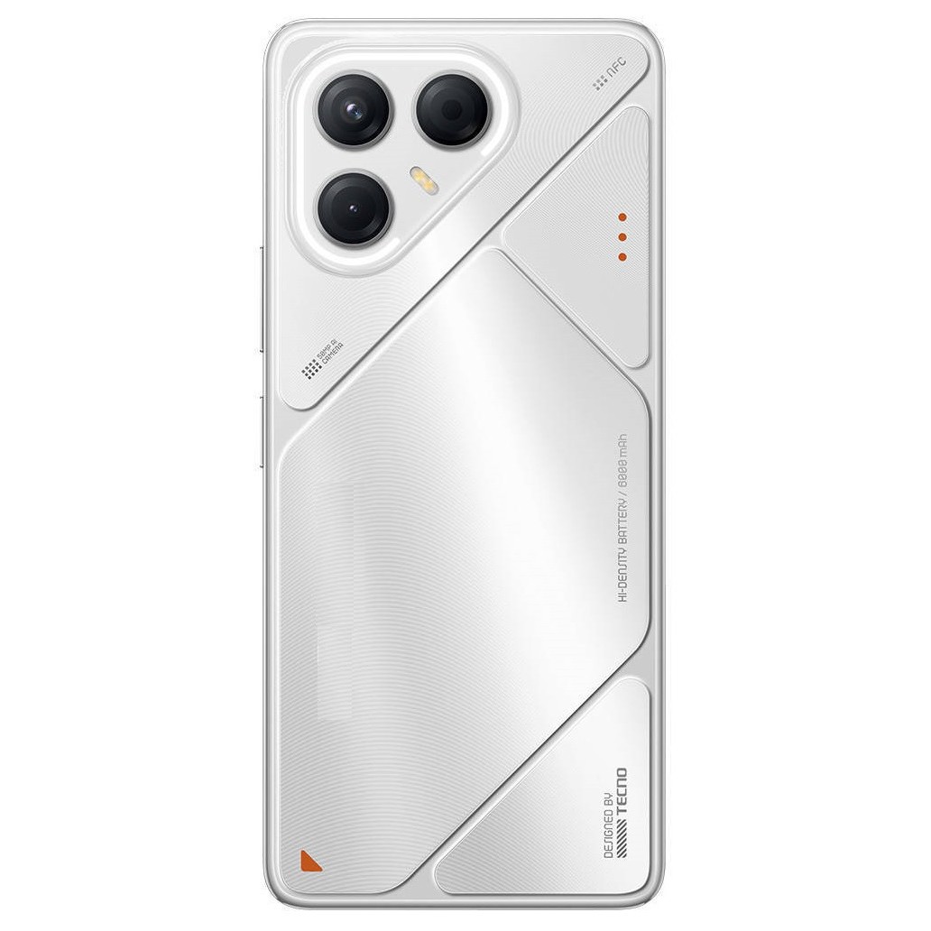 Full Body Housing for Tecno Pova 7 Pro 5G - White - Maxbhi.com