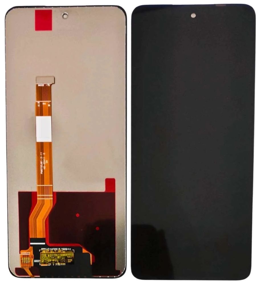 LCD with Touch Screen for Realme C75 4G - White by Maxbhi.com