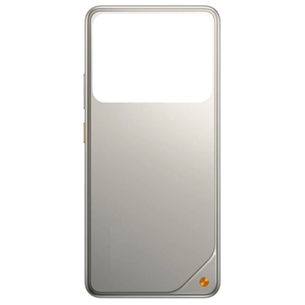 Back Panel Cover for Realme P4 5G - Grey - Maxbhi.com