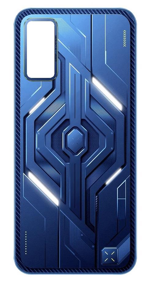 Back Panel Cover for Infinix GT 30 5G - Blue - Maxbhi.com