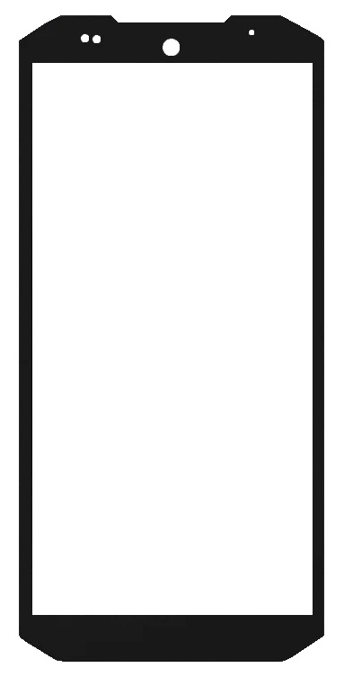Touch Screen Digitizer for Ulefone Armor X32 Pro - White by Maxbhi.com