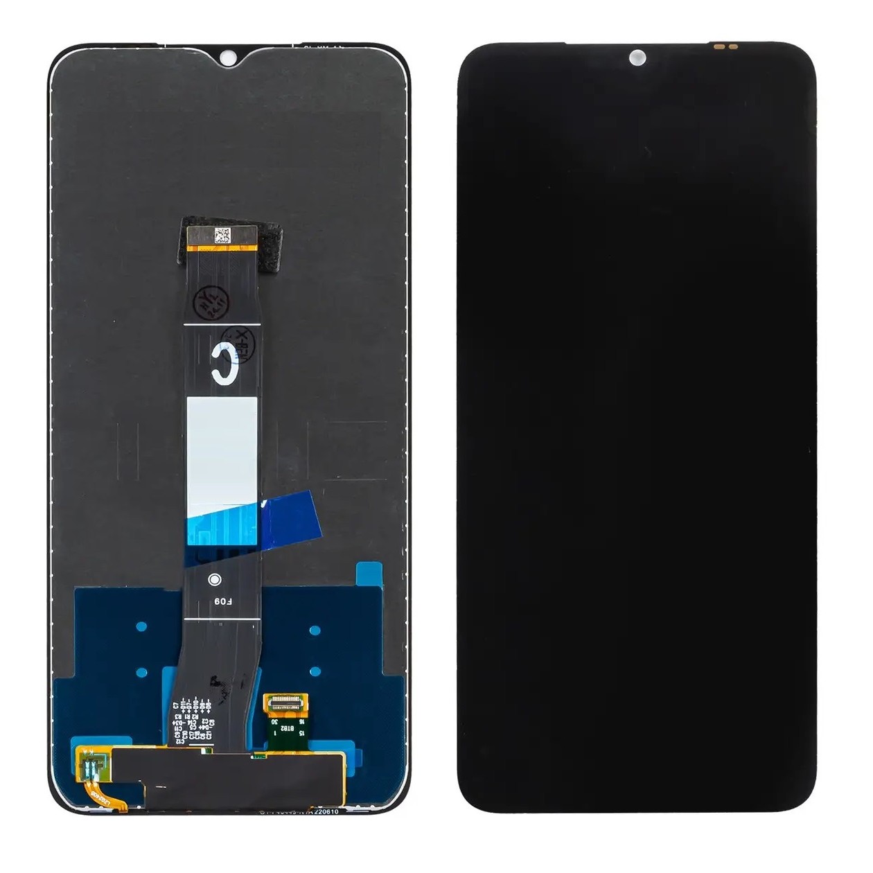 LCD with Touch Screen for Umidigi C1 Max - Black by Maxbhi.com